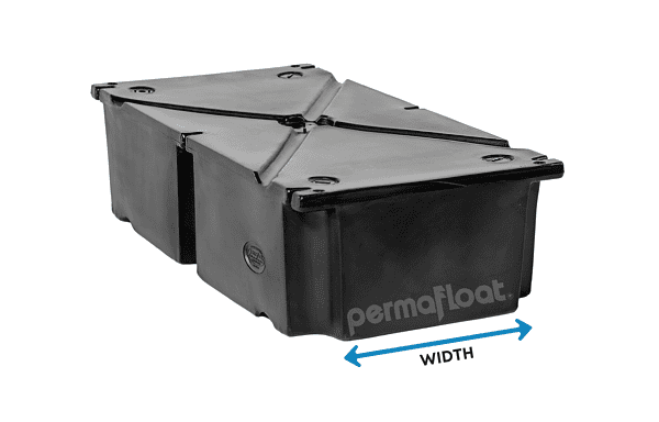 How to measure Permafloat® Performance Dock Flotation® - Permafloat